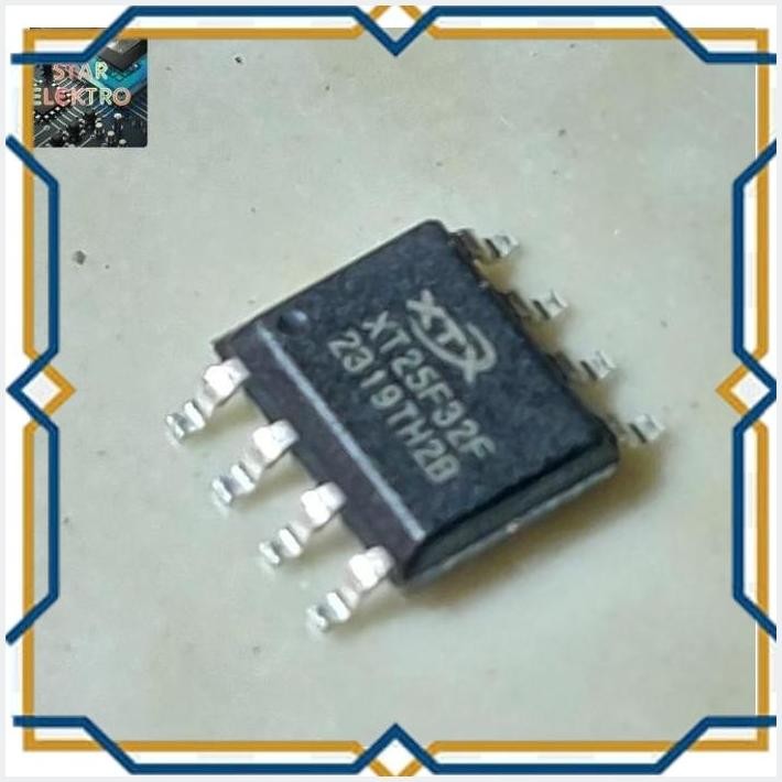 Jual [STA] XT25F32F Sop-8 SMD XTX XT 25F32F IC Quad IO Serial SPI NOR Flash XT25F32 EPROM STB ...