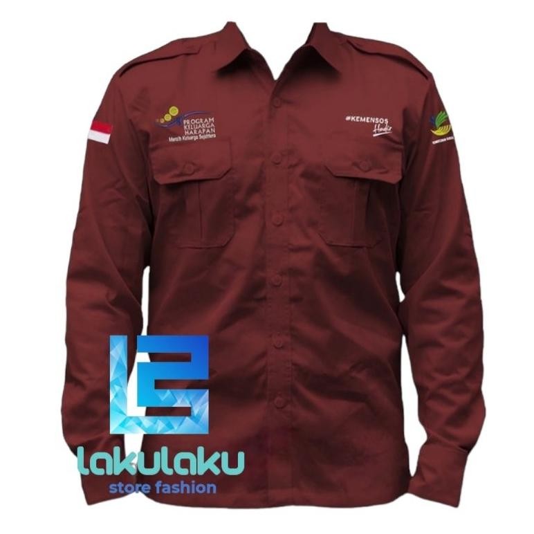 Jual Kemeja Custom Bordir Satuan-Lusinan Seragam Pdl Pdh | Shopee Indonesia