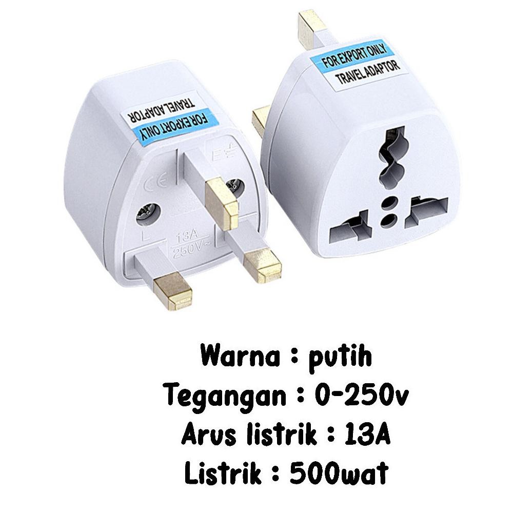 Jual Ew64 Colokan Over Steker/Travel Adapter Converter/Power Plug Kaki 3 Gepeng Au Plug | Shopee ...