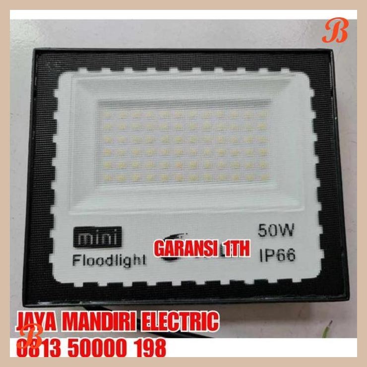 Jual [JME] LAMPU SOROT LED SMD 50WATT FLOODLIGHT LED 50W LAMPU TEMBAK 50 WATT | Shopee Indonesia