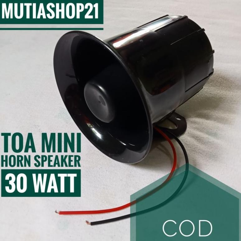 Jual TOA MINI HORN SPEAKER 30 WATT ( BULAT ) | Shopee Indonesia