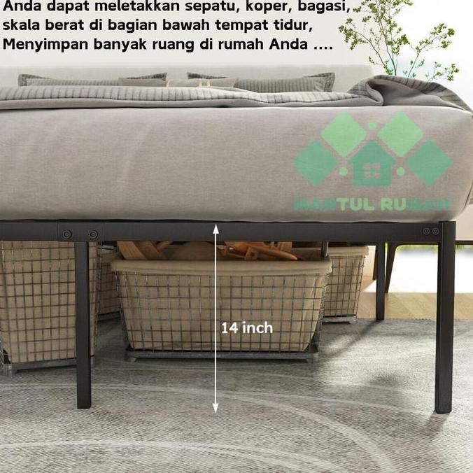 Jual Tempat Tidur Baja 4/5/6 Ft. Tempat Tidur Baja Kanan Model sudut 3 ...