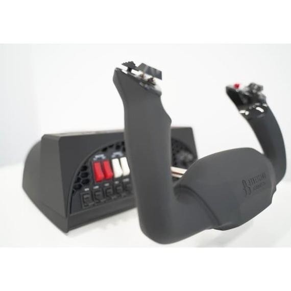 Jual Honeycomb Alpha Flight Controls Yoke Switch Panel Flight Simulator ...