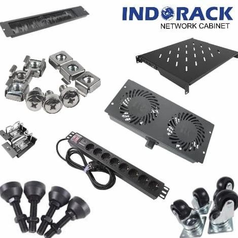 Jual Murah Close Rack INDORACK Perforated Door Rack Server 20U D.900mm ...