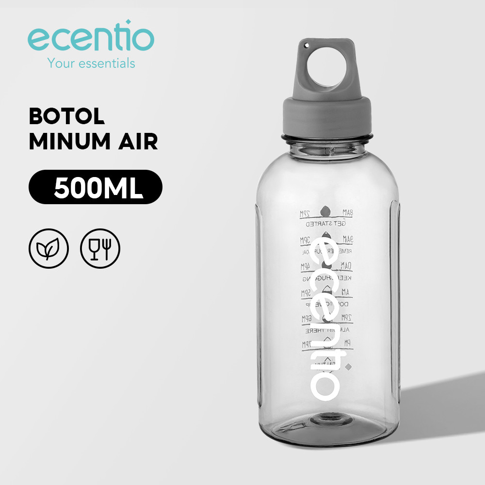 Jual ecentio Botol minum 500ml /Sports water bottle/ Botol Air / botol ...