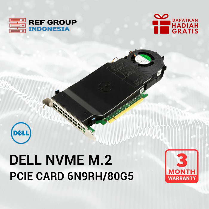 Jual Dell Utra Speed Drive Quad NVMe M.2 PCIe Card 6N9RH/80G5 | Shopee ...