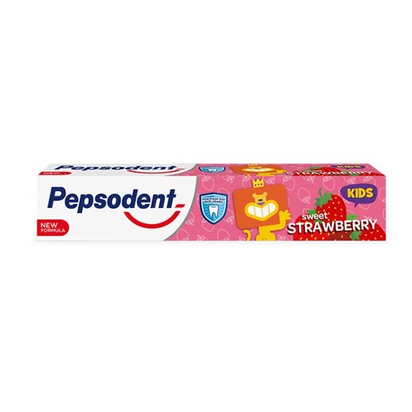 Jual PEPSODENT KIDS TOOTHPASTE STRAWBERRY 50 GR | Shopee Indonesia