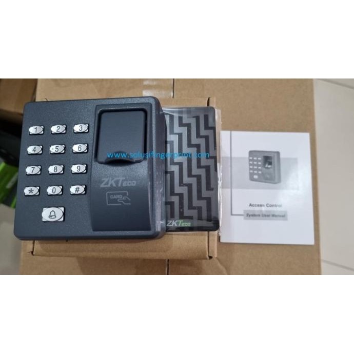 Jual ready ZKTECO X7 Akses Kontrol Pintu Sidik Jari & Kartu RFID Access Control murah | Shopee ...