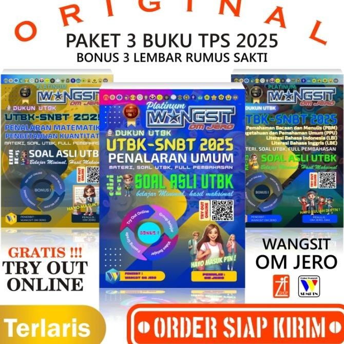 Jual [Bestseller] Buku Wangsit Utbk Snbt Om Jero Paket Tps - Utbk Snbt 2025 | Shopee Indonesia