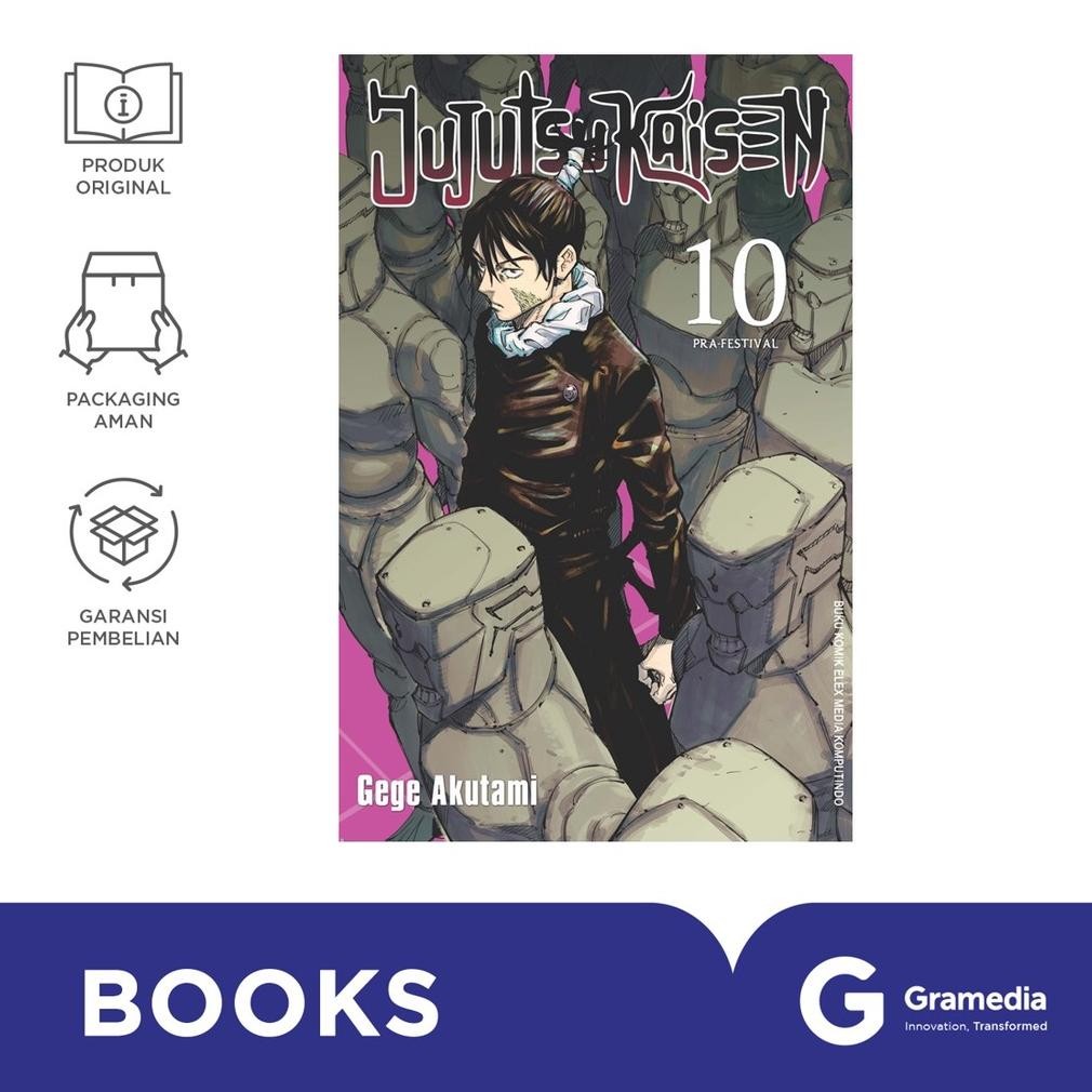 Jual baru !!! Jujutsu Kaisen 10 (Gege Akutami) | Shopee Indonesia