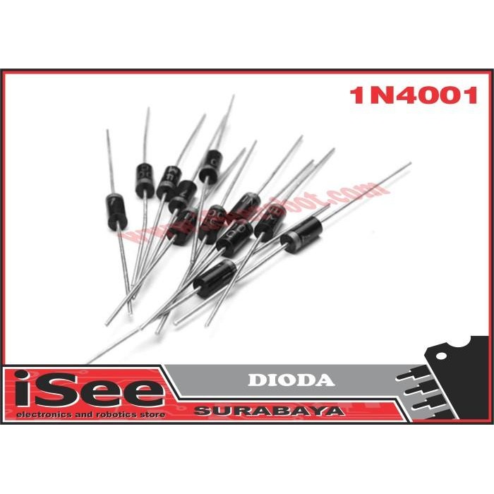 Jual dioda diode IN4001 IN 4001 | Shopee Indonesia