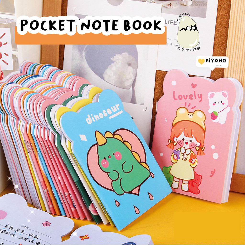 Jual Buku Tulis Mini Kartun Note Book Mini Cartoon Mini Book Notepad ...