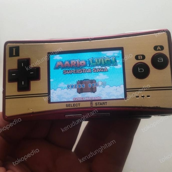 Jual gameboy micro Mario special edition murah | Shopee Indonesia