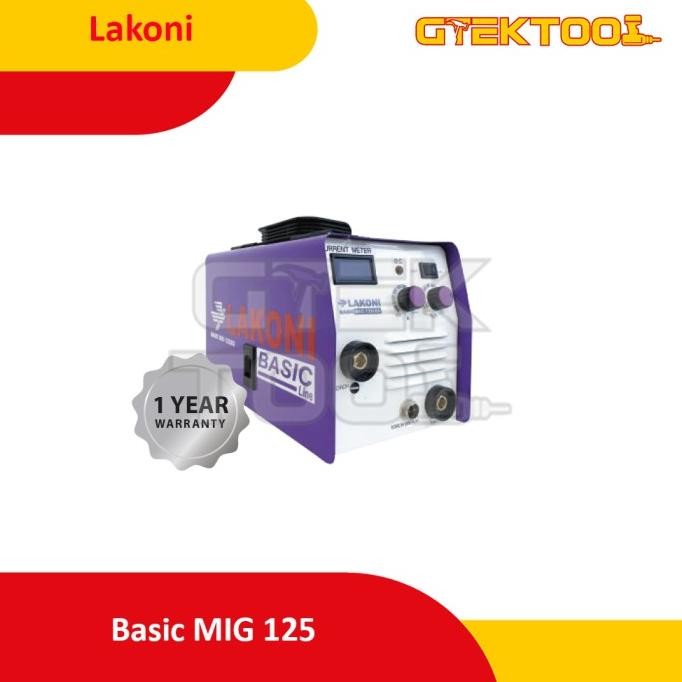 Jual Lakoni Basic Mig 125 Ixr Mesin Travo Las Igbt Mig Gasless Mma Tig Lift New Stok | Shopee ...