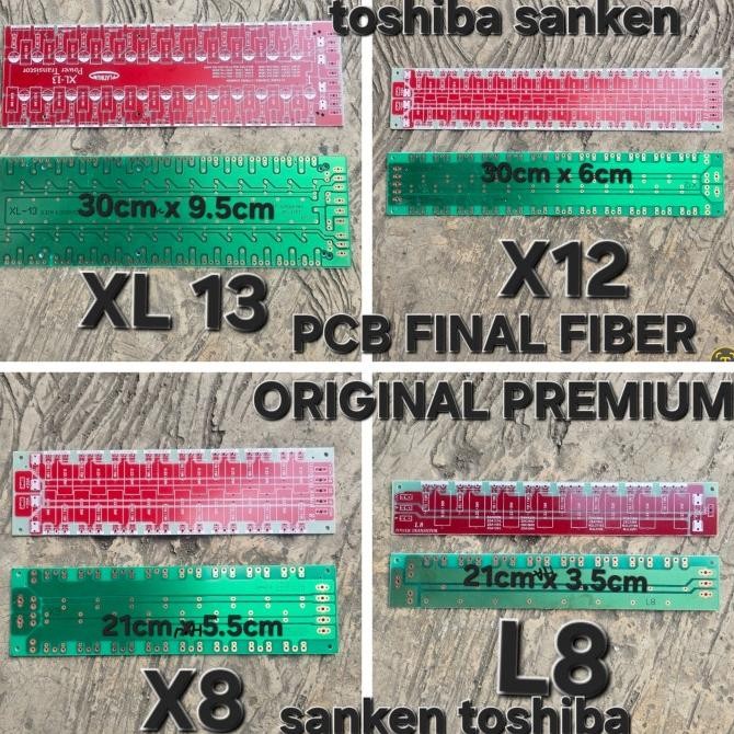 Jual ORIGINAL PREMIUM FIBER FINAL PCB LINE TRANSISTOR TOSHIBA SANKEN ...