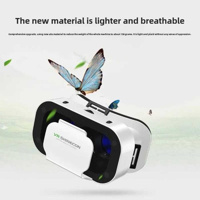 Jual Shinecon Vr Box 3D Virtual Reality Glasses Adjustable Panoramic ...