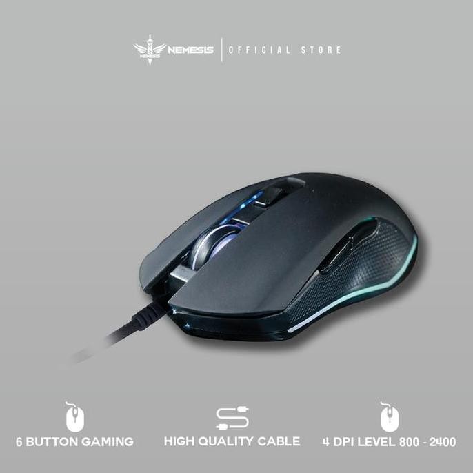 Jual Baru Nyk Nemesis G-06 / G06 Assasin Wired Gaming Mouse Led ...