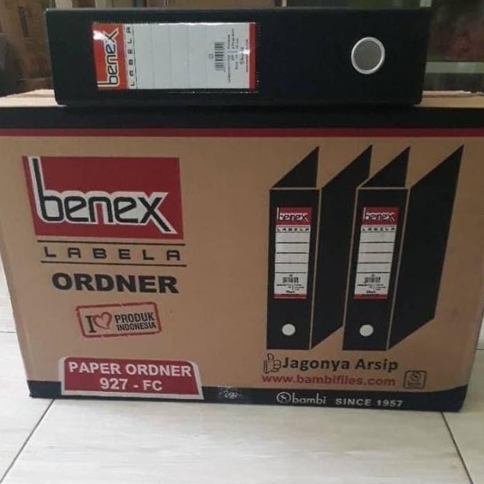 Jual BEBAS ONGKIR - ORDNER FOLIO BENEX PUNGGUNG 7 CM (KARTONAN ...