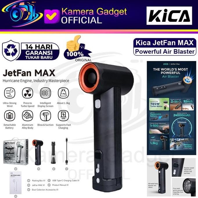 Jual Kica Jetfan Max Powerful Air Blaster 92M/S Wind Speed And 785W ...