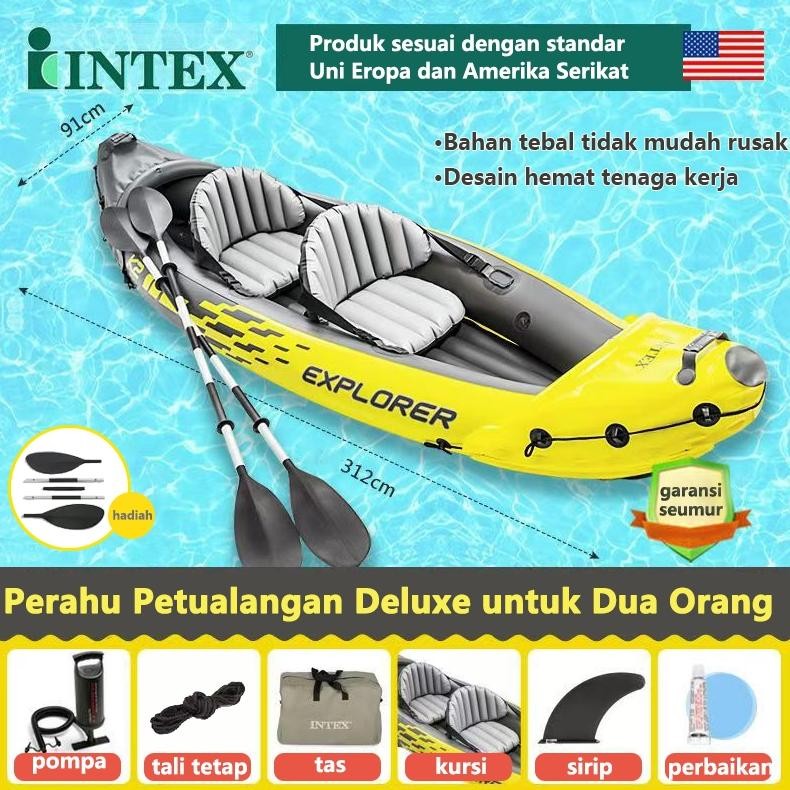Jual Double Kayaker INTEX 68307 Inflatable Dinghy Rafting Double ...