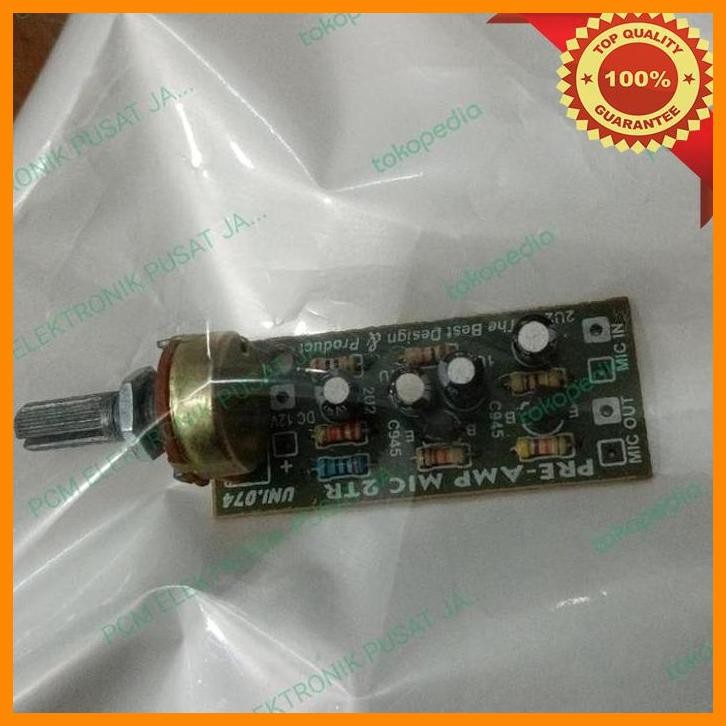 Jual [PEP] 1449 KIT MODULE PREAMP PRE AMP AMPLIFIER MIC 2 TR TRANSISTOR ...