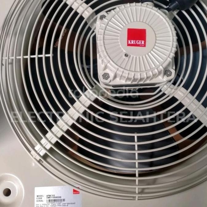 Jual exhaust compact axial fan KRUGER type APM-315 12inc 220v 1p ...