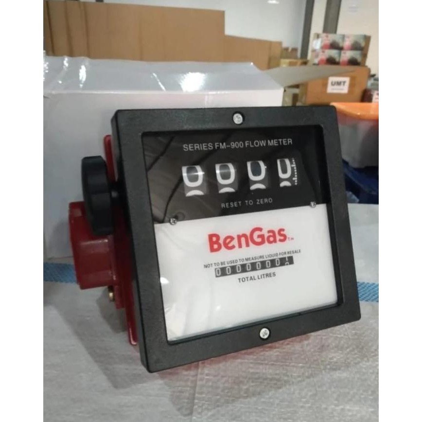 Jual HARGA PROMO: BENGAS FM-900 (4 Digit) Mechanical Flow Meter 1 Inch ...