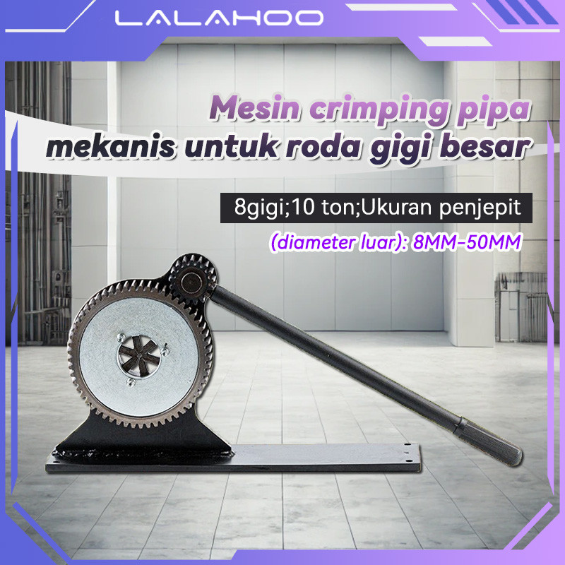 Jual Mesin Crimping Pipa Hidrolik 8 Gigi 10 ton Manual Selang Crimping ...