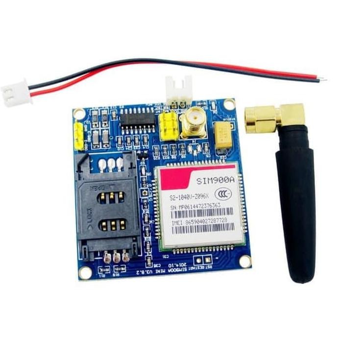 Jual Module SIM900A GSM GPRS Shield Serial Modem for Arduino | Shopee ...