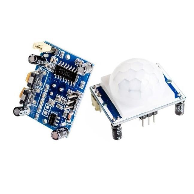 Jual PIR Motion Sensor HC-SR501 Detector Module | Shopee Indonesia