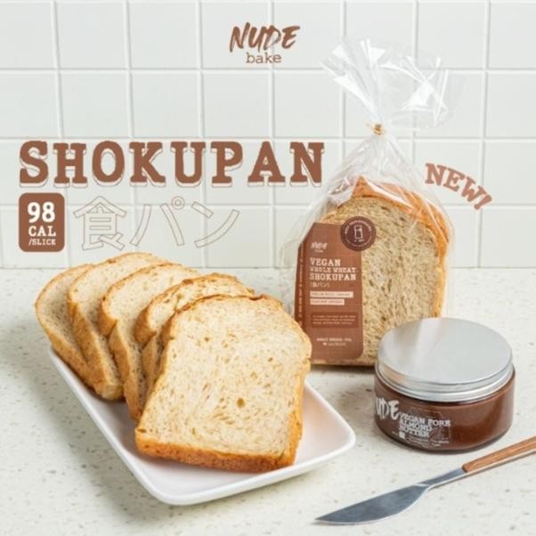 Jual NEW PRODUCT VEGAN SHOKUPAN - ROTI TAWAR SLICE TEBAL | EGG FREE ...
