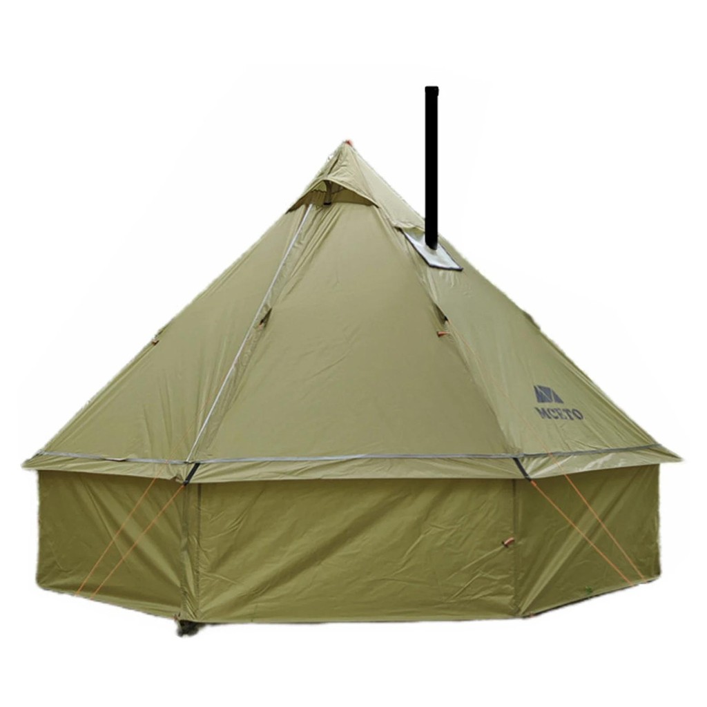 Jual Pyramid Teepee Tent Hot Tent 2-4 People Hot Tent With Stove Jack ...