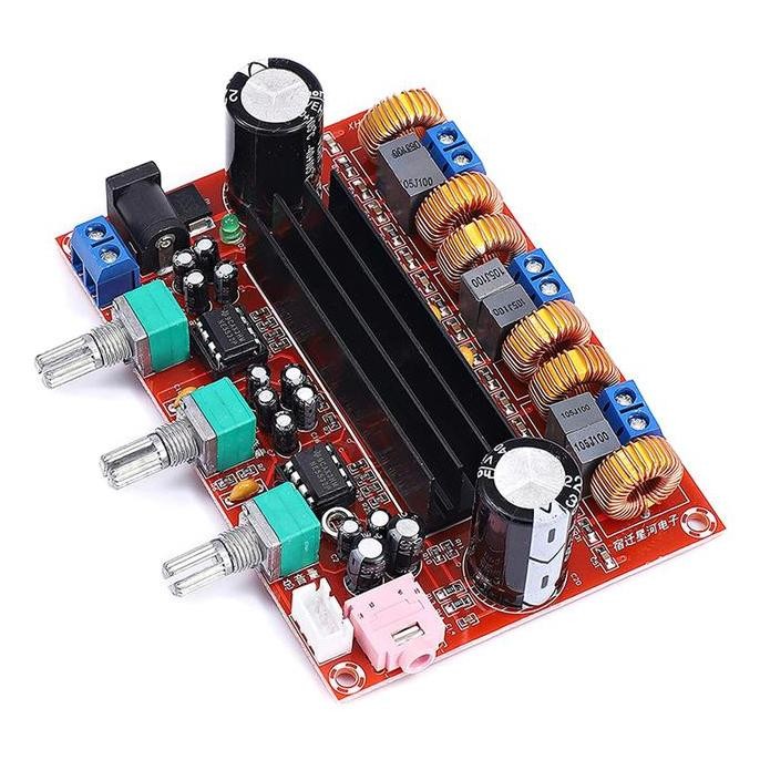 Jual Xh-M139 Kit Power Amplifier Class D Tpa3116 D2 2X50W+100W Stereo Subwoofer 2.1 Channel ...