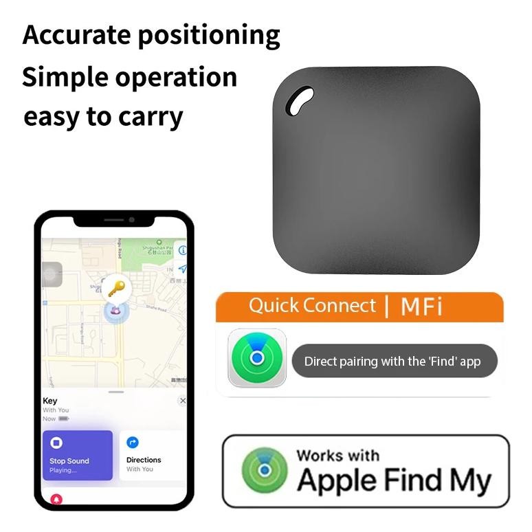 Jual Mini Tracking Device Smart Bluetooth Gps For Apple Find My Key ...