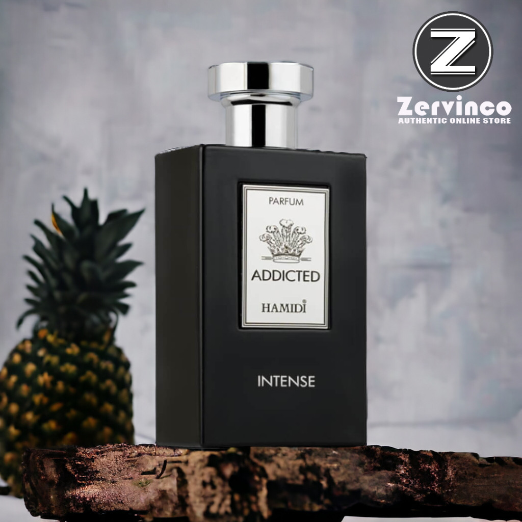 Jual Hamidi Addicted Intense For Men PARFUM 120ml | Shopee Indonesia