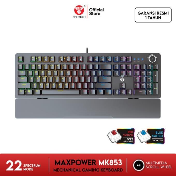 Jual Fantech Maxpower Mk853 Mechanical Keyboard Gaming | Shopee Indonesia