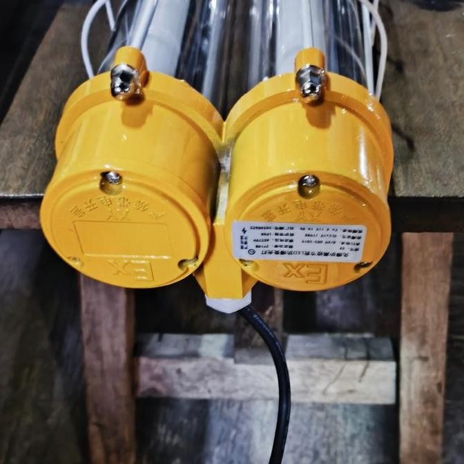 Jual Lampu Kap Tl Explosion Proof Led 2X18W T8 36W Anti Ledak 120Cm ...