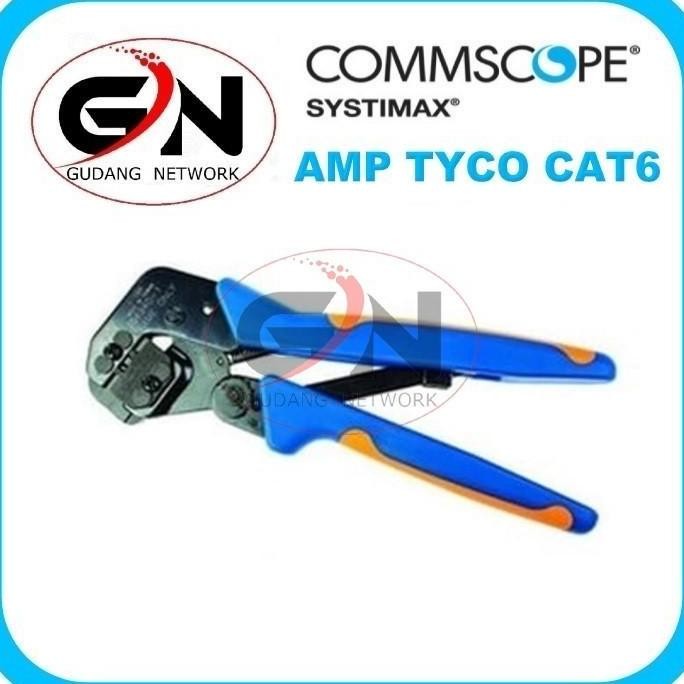 Jual N Amp / Tyco / Commscope Tang / Crimping Tool Rj45 Cat6 (Original ...