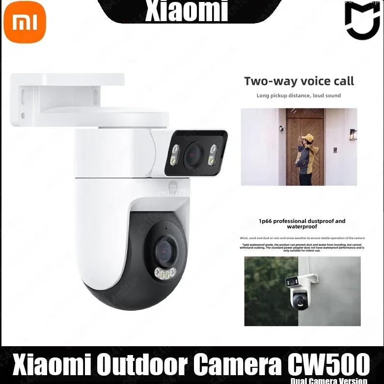 Jual Xiaomi Outdoor Camera Cw500 Dual Camera Version 4 Million Pixels 2 ...