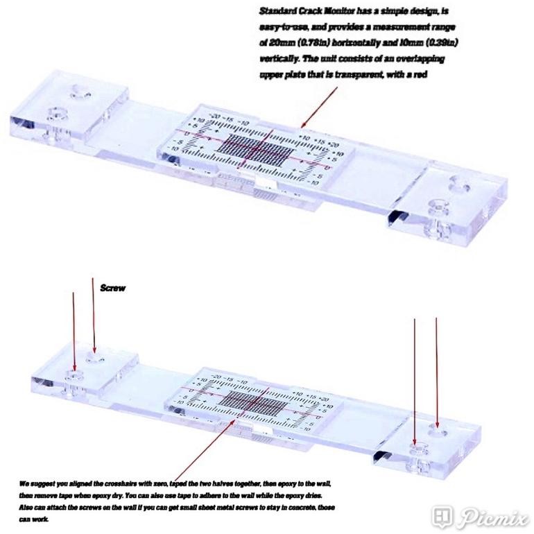 Jual Jy-6 Pemantau Retak - Monitor Retak - Crack Monitoring Record ...