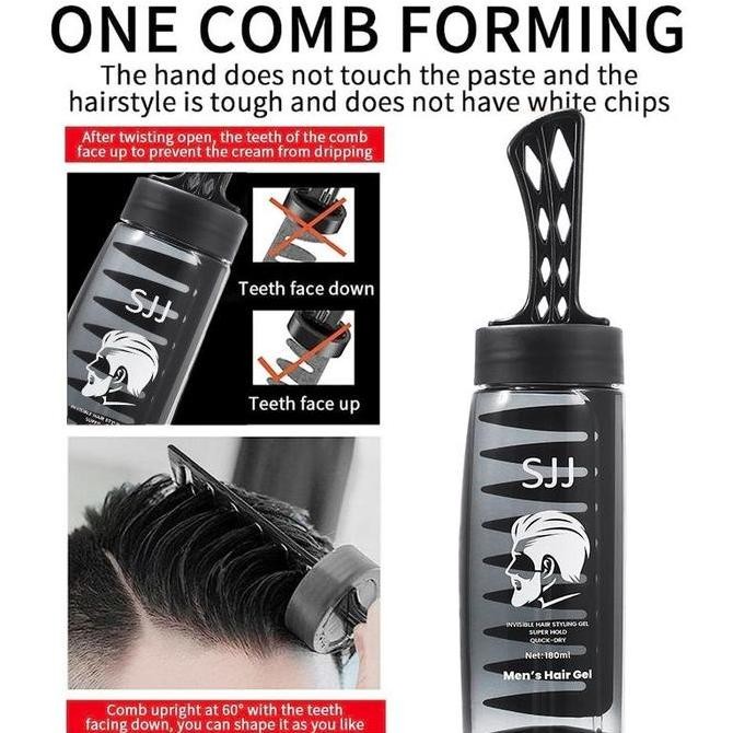 Jual SJJ 2IN1 Pomade oil based pria pomade lembut dan wangi Datang ...