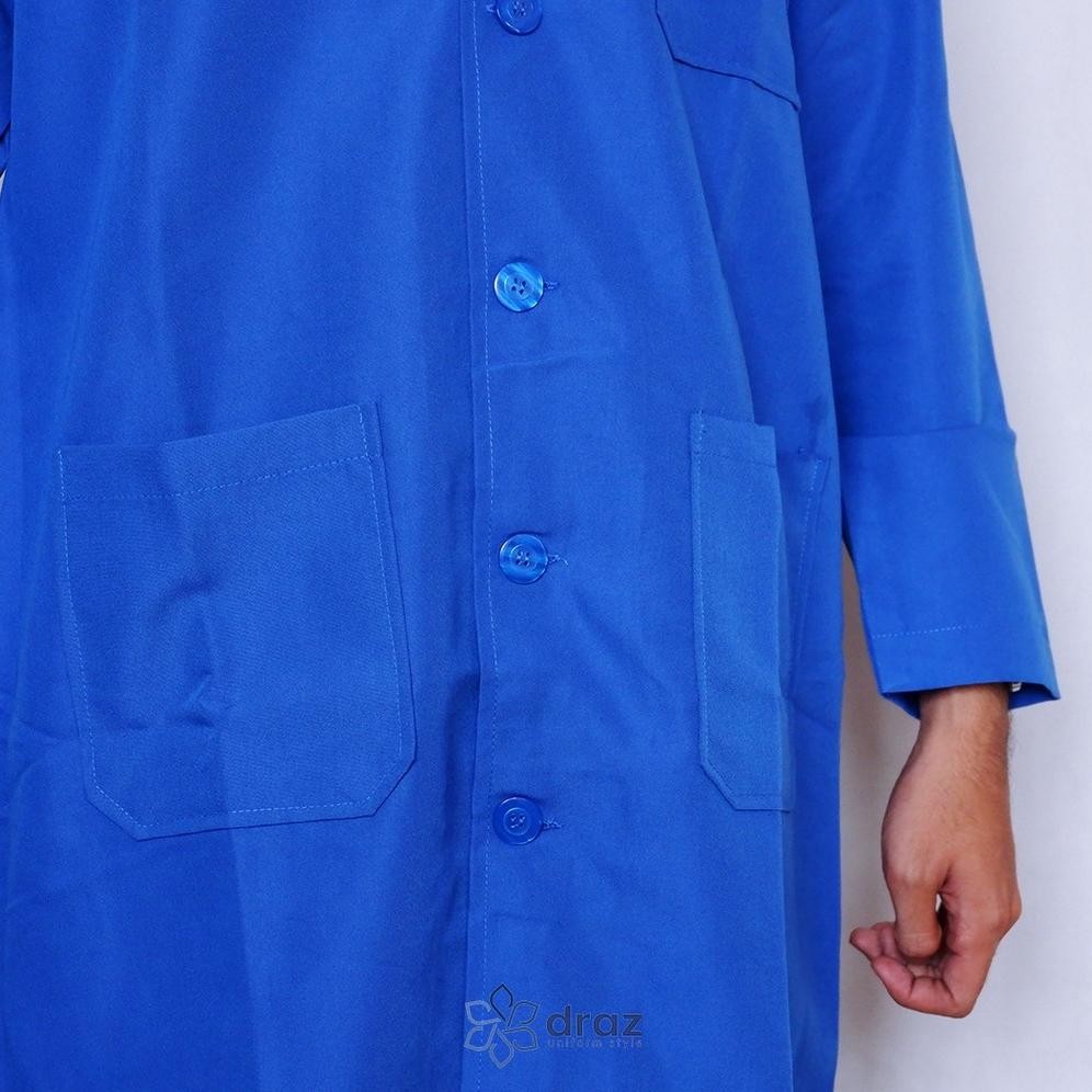 Jual Terbaru Tokodraz - Jas Lab, Jas Laboratorium, Jas Biru Benhur, Jas ...