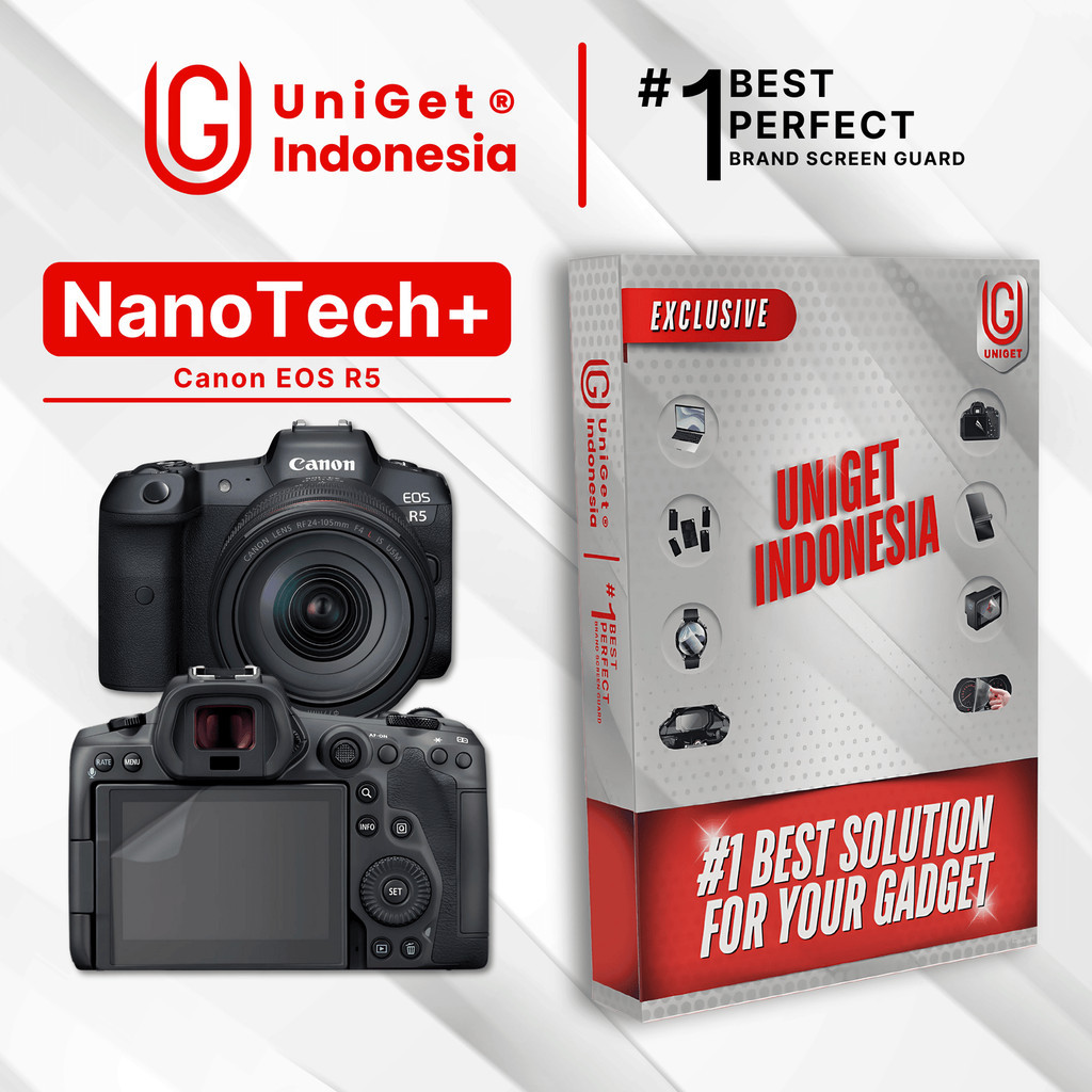 Jual UniGet EPU BIO GENESIS Hydrogel for Canon EOS R5 / Screen Guard (Nanotech+ 100% Recycle ...