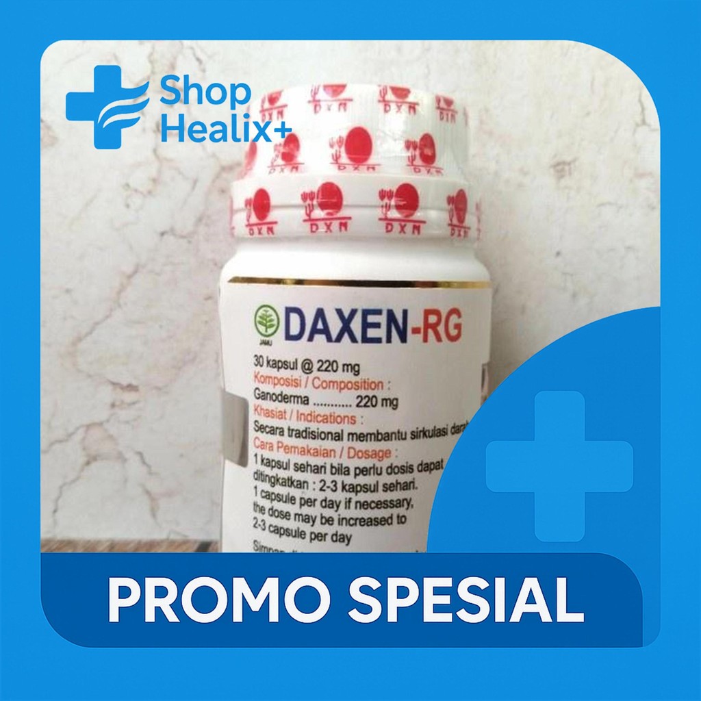 Jual DXN REISHI GANO RG GANODERMA 30 KAPSUL | Shopee Indonesia