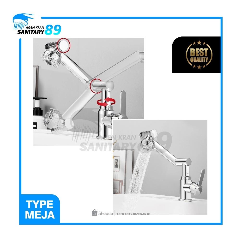 Jual KRAN WASTAFEL PUTAR 360 DERAJAT/KRAN WASTAFEL MEJA/KRAN WASTAFEL ...