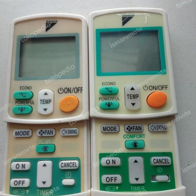 Jual REMOTE REMOT AC DAIKIN ARC 433A92 ECONO POWERFUL GRADE ORIGINAL ...