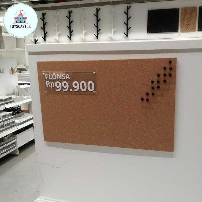 Jual TERMURAH - Papan memo mading papan tusuk pengumuman cork board 33x ...