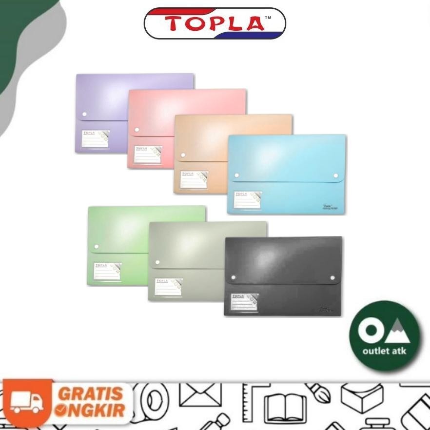 Jual Topla Expanding File Folio 13 Pockets - Map Harmonika Tenteng AST ...