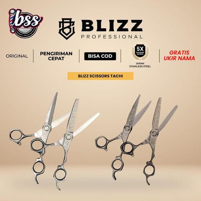 Jual NEW BLIZZ SCISSORS TACHI SET JAPANESE BLADE / GUNTING CUKUR ...