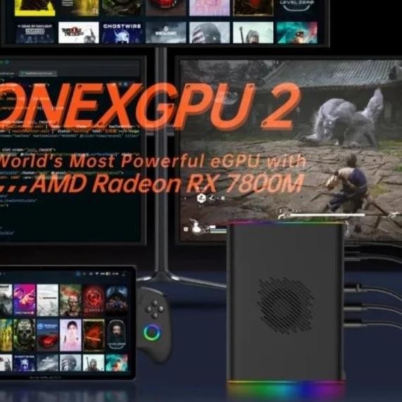 Jual TERLARIS - Portable GPU Onexplayer OneXGPU 2 AMD Radeon RX 7800M up to 180watt Most ...